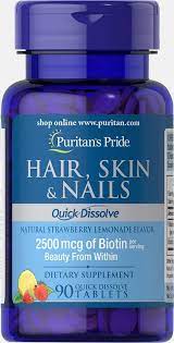 Puritan's Pride Hair, Skin & Nails | Shefaa pharmacy